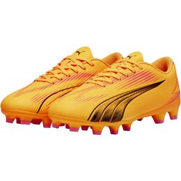 Puma® Fußballschuhe "Ultra Play FG/AG", leicht, strapazierfähig, für Kinder, orange, 34