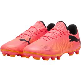 Puma® Fußballschuhe "Future 7 FG/AG", leicht, strapazierfähig, für Herren, pink, 44..5