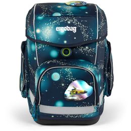 Ergobag Cubo "Galaxy Glow" - Schulranzen Set 5tlg. Modell 2024, blau