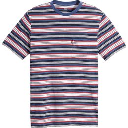 Levi's Levi's® T-Shirt, Brusttasche, Baumwolle, für Herren, blau, XL