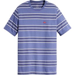 Levi's Levi's® T-Shirt, Baumwolle, Streifen, für Herren, blau, M