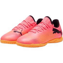 Puma® Fußballschuhe "Future 7 Play IT", leicht, strapazierfähig, für Kinder, pink, 37.5