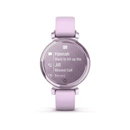 Garmin Lily 2 Smartwatch Eloxiertes Aluminium Silikon, 14 mm, Flieder