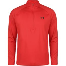 Under Armour Funktionsshirt "Tech 2.0", schnelltrocknend, feuchtigkeitsableitend, für Herren, rot, M