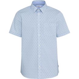 s.Oliver Freizeithemd, Slim-Fit, Kurzarm, für Herren, blau, XL