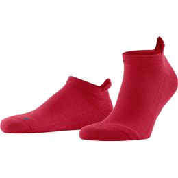 Falke Cool Kick Sneakersocken Zuglasche, Rippbündchen, für Herren, rot, 46-48