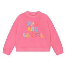 Billieblush Sweatshirt, Baumwolle, für Kinder, pink, 140