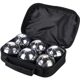 Dema Boule - Set Spiel mit 6 Metallkugeln Kugeln je 720 g ø 73 mm Boccia Petanque