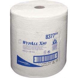 Wischtücher wypall X80, weiß, 31,5x34cm, 475Blatt - Kimberly-Clark