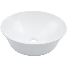 Riceel - vidaXL Waschbecken 41 x 12,5 cm Keramik Weiß