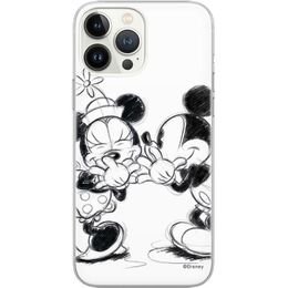 Handyhülle Mickey & Minnie 010 Disney Full Print Weiß kompatibel mit iPhone 13 Pro