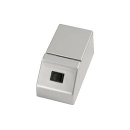 Fackelmann - E-Box für Spiegelschrank finn / Schalter und Steckdose mit Klappe / Maße (b x h x t): ca. 6,5 x 6 x 12 cm / hochwertige E-Box fürs