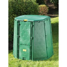 Kompostbehälter Komposter Aeroquick 890 xxl mit Deckel, Nutzinhalt: 900 l - JUWEL