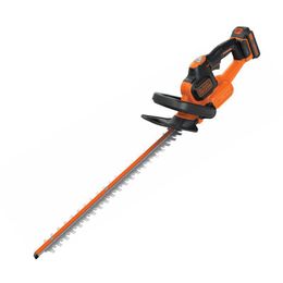 Black & Decker Black+decker GTC18452PC Akku Heckenschere Powercommand mit Cut 45cm 18V 2Ah