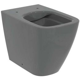 Ideal Standard - i.Life b - Stand-WC, Vario-Abgang, RimLS+, grau glänzend T461658