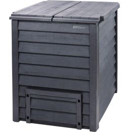 Garantia THERMO-WOOD Komposter 400 L, anthrazit-braun - 626057