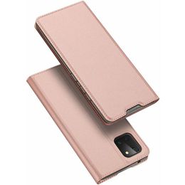 MARKENLOS - Buch Tasche kompatibel mit Xiaomi Poco M6 Pro Handy Hülle Etui Brieftasche Schutzhülle mit Standfunktion, Kartenfach Rosa