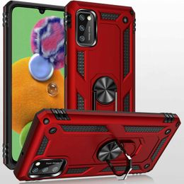 MARKENLOS cofi1453® Silikon TPU Slim Case mit 360 Grad Ring Ständer Schutzhülle Kickstand Handyhülle Magnetische Autohalterung kompatibel mit iPhone Xs Max Rot