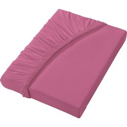 w&auml;schepur unisex Betttuch beere, Gr&ouml;&szlig;e 1 St. 180x200 - 200x200 cm