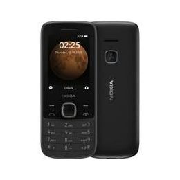 Nokia 225 4G, Handy Black, Dual SIM Display: 6 cm (2,4 Zoll) Hauptkamera: 0.3 MP