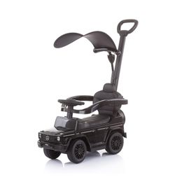 Chipolino Rutscher Mercedes Benz G350d 2 in 1 Schubstange Dach, Trittstufe schwarz