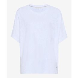 Brax Damen Shirt Style RACHEL, Weiß, Gr. 34