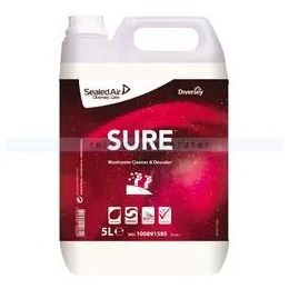 Diversey SURE Washroom Cl. Descaler 5 L Sanitärreiniger und Entkalker