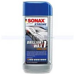 Sonax XTREME Brilliant Wax 1 Hybrid NPT, 500 ml Flüssiges Hartwachs ohne Schleifmittelanteil