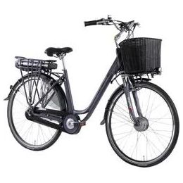 Llobe E-Bike City Grey Motion 3.0 28 Zoll RH 50cm 7-Gang 468 Wh anthrazit