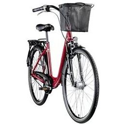 Mendler Zündapp Cityrad Z700 700c Damen 28 Zoll RH 46cm 7-Gang rot