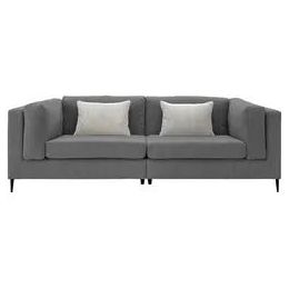 3-Sitzer-Sofa Roma Grau Cord