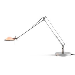 Luceplan Berenice D15 N LED Tischleuchte mit Tischfuß Ø 15 cm und Glasreflektor, 1D120=00N020+1D120/4/1524, D12 EL