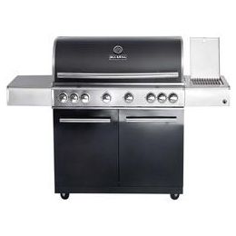 ALLGRILL CHEF XL Paket F- Basis black, 6 Brenner, Backburner, Seitenkocher, AIR SYSTEM, BBQ Paket, Cover