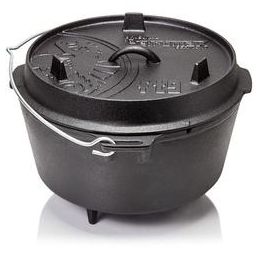 Petromax Feuertopf ft9 - Dutch Oven - Gusstopf - mit F√o√üen - mit Henkel - 7,5L - 8-14 Personen