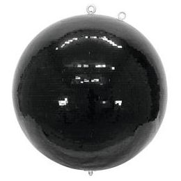 Spiegelkugel 50cm - schwarz - Safety - Discokugel Echtglas - 10x10mm Spiegel PROFI