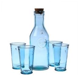 MARELIDA Gl√§ser-Set - Karaffe und 4 Trinkgl√§ser - Glas - 5-teilig