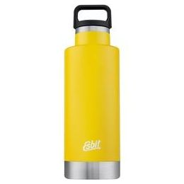 Esbit SCULPTOR Edelstahl Isolierflasche "Standard Mouth", 750ML, sunshine yellow