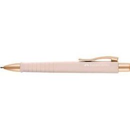 Faber-Castell Druckkugelschreiber Poly Ball XB, XB-Mine, pale rose