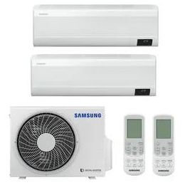 Samsung Wind-Free Comfort 2x AR09TXFCAWKNEU R32 MultiSplit Duo Wandgerät - 2x 2,5 kW I 2x 9000 BTU