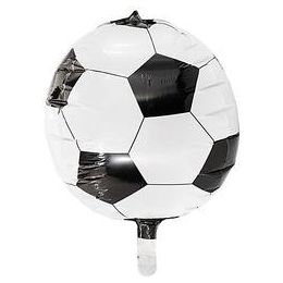 Mendler Folienballon "4D-Fußball", 38 cm Ø