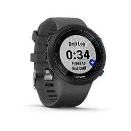 Garmin Sportuhr Swim 2 GPS-Schwimmuhr Grau, Silber