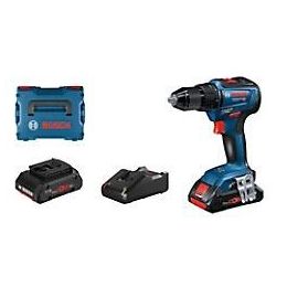 Bosch Bohrschrauber GSR 18V-55 06019H5204 Blau, Schwarz