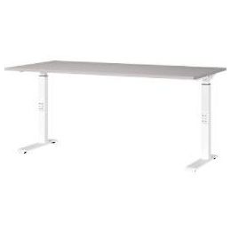 Germania GW-Mailand Höhenverstellbar Schreibtisch C-Fuß 1.600 (B) x 800 (T) x 910 (H) mm Metall, Spanplatte