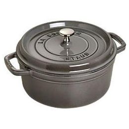 Staub La Cocotte 33cm oval, Basilikum-grün, Gusseisen