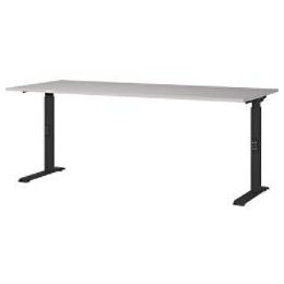 Germania GW-Mailand Höhenverstellbar Schreibtisch C-Fuß 1.800 (B) x 800 (T) x 910 (H) mm Metall, Spanplatte