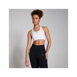 MP Training Racerback Sport-BH für Damen – Weiß - XXS