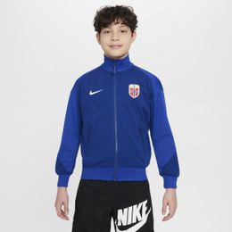 Norwegen Academy Pro Nike Dri-FIT Fußballjacke für ältere Kinder - Blau