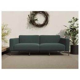 3-Sitzer Andas "Askild", grün (deep forest), B:212cm H:73cm T:88cm, 100% Polip, Sofas, Outdoor Gartensofa, wetterfeste Materialien, Breite 212 cm