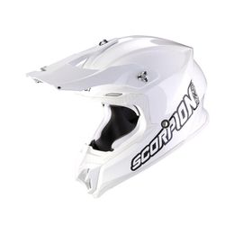 Scorpion Exo Motorradhelm Scorpion VX-16 Air Solid Weiß / Weiß XL