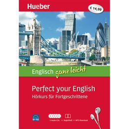 Englisch ganz leicht Perfect your English, m. 1 Buch, m. 1 Audio-CD - Hans G. Hoffmann, Marion Hoffmann (Hörbuch)